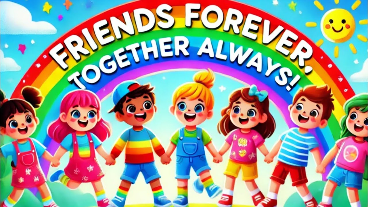 Friends Forever, Together Always! 👫 | Fun Kids' Song | Sing & Learn ...
