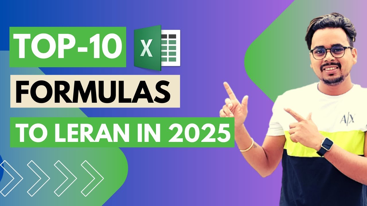 Top 10 Excel Formulas To Make You A Pro User Advanced Excel Formulas And Functions