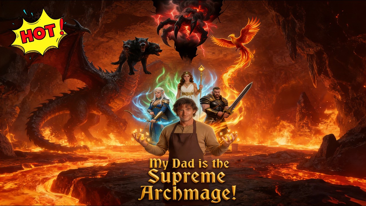 My Dad is the Supreme Archmage！ #shortmax - YouTube