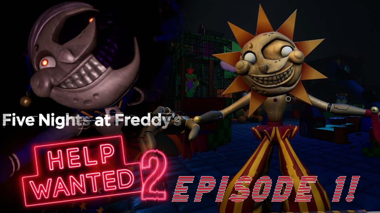 LET'S PLAY WITH SUN AND MOON! Fnaf Help Wanted 2 Episode 1 gameplay ...