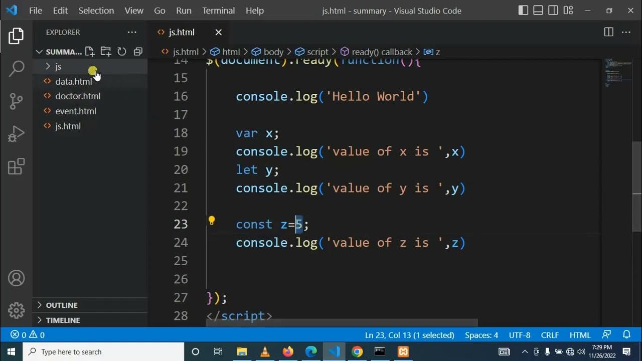 JavaScript Course For Beginners - YouTube
