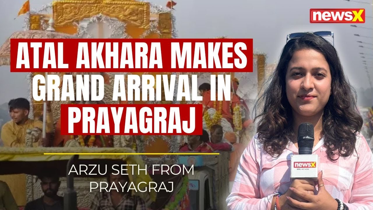 Atal Akhara Arrives With Great Pomp In Prayagraj | Maha Kumbh 2025 ...