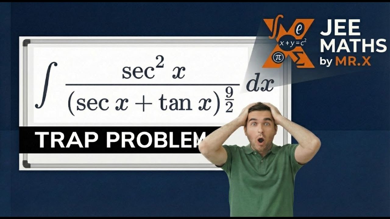 JEE Advanced 2012 | Indefinite Integration PYQ | Full Solution by Mr. X ...