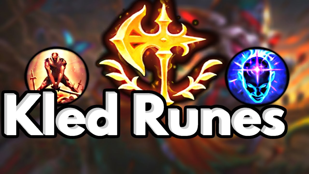 Kled Runes Season 10 - YouTube