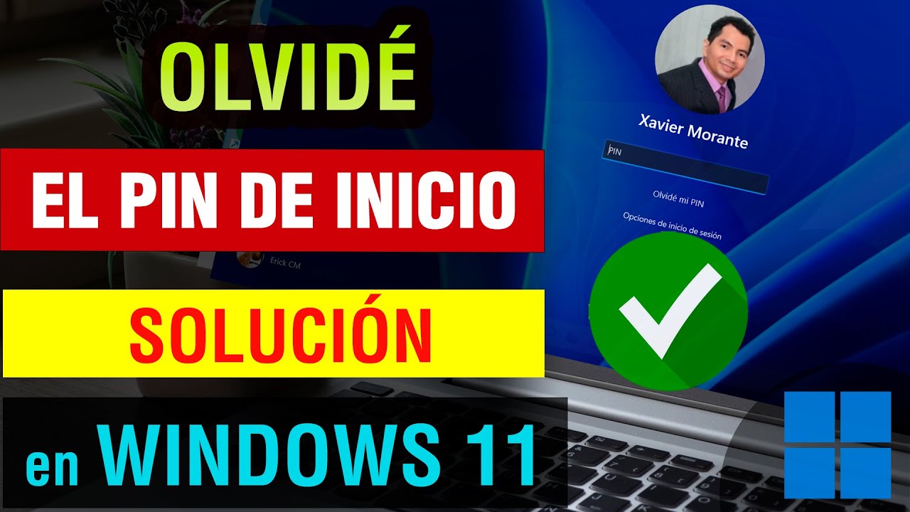 Se me olvido el pin de mi pc Windows 11 Solucion 2025 | olvide mi pin ...
