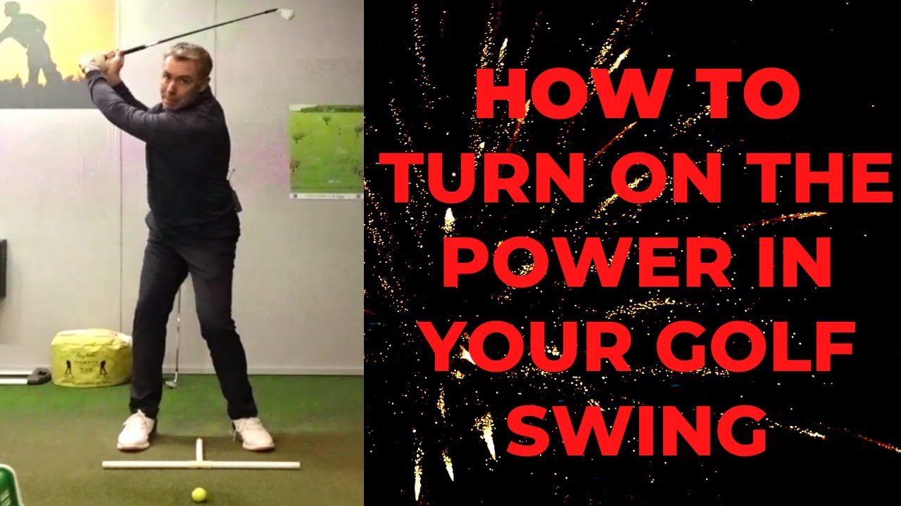 How to Turn on The Power in your Golf Swing - YouTube