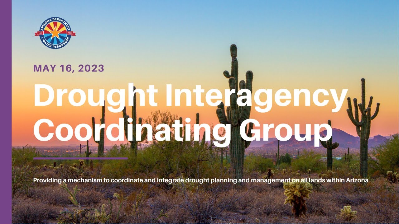 Drought Interagency Coordinating Group Meeting - YouTube