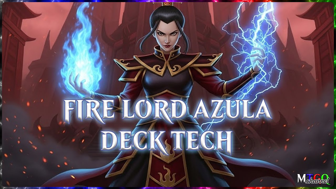 🔵⚫️🔴Pif Bang Bang Bong Bong! Fire Lord Azula Commander deck tech Bracket 3 - YouTube