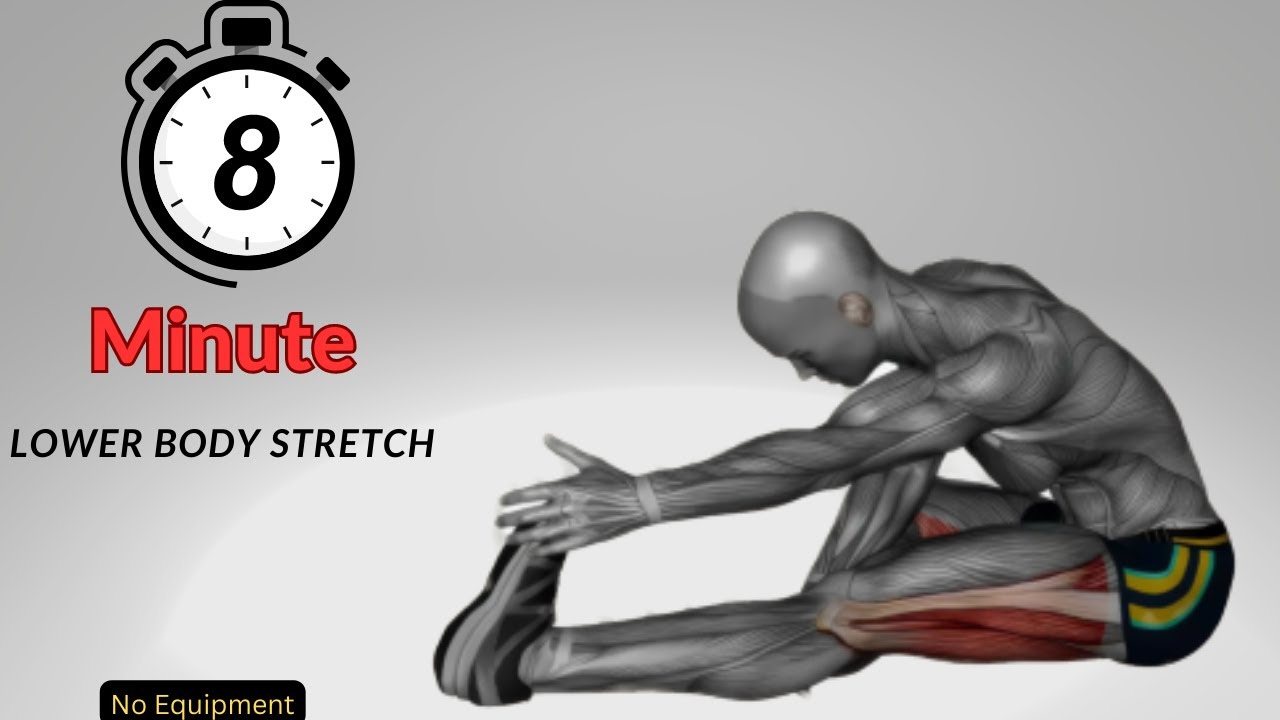 6 Minute Full Lower Body Stretch Routine - YouTube