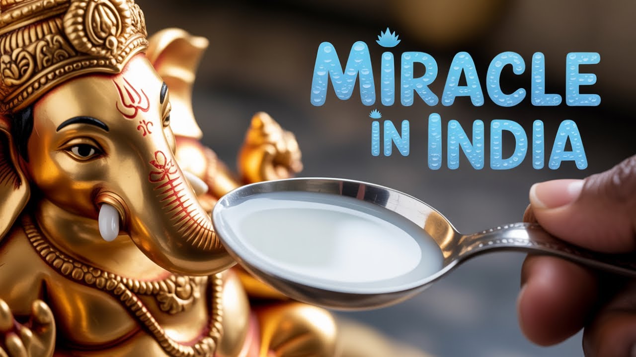 The Ganesha Milk Miracle | Beyond Belief - YouTube