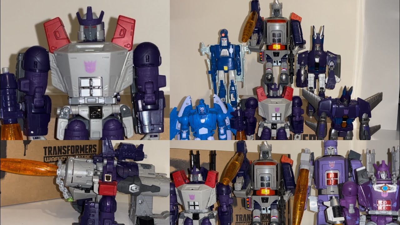 Transformers generations selects Galvatron. G1 colors collection chug ...