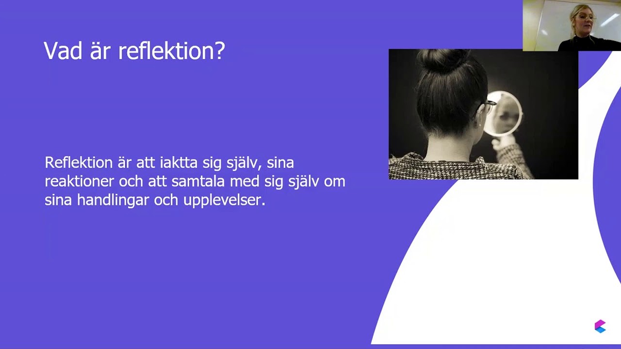 Reflektion med Mikaela - YouTube