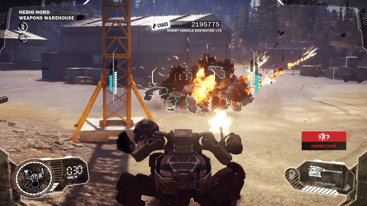 [PC] Just Cause 3 Mech Land Assault Weapons Depot - Weapons Warehouse ...