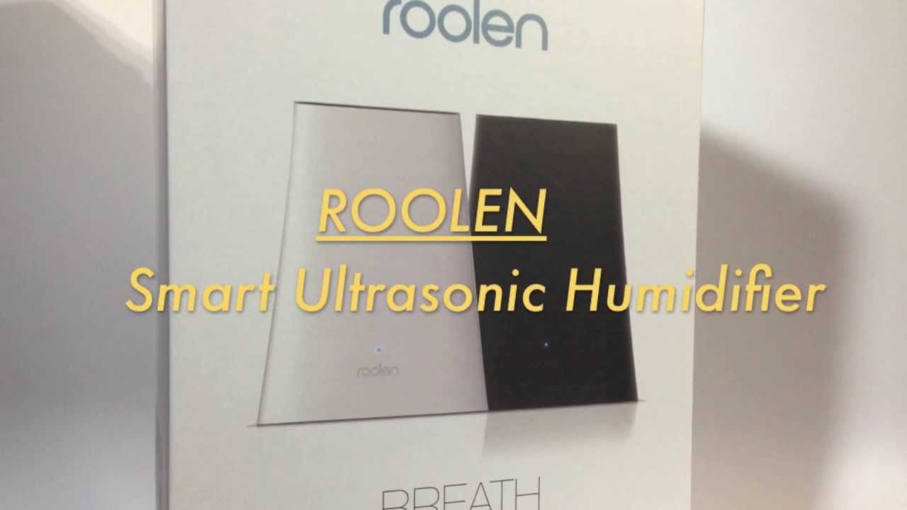 Roolen - Smart Ultrasonic Humidifier - YouTube