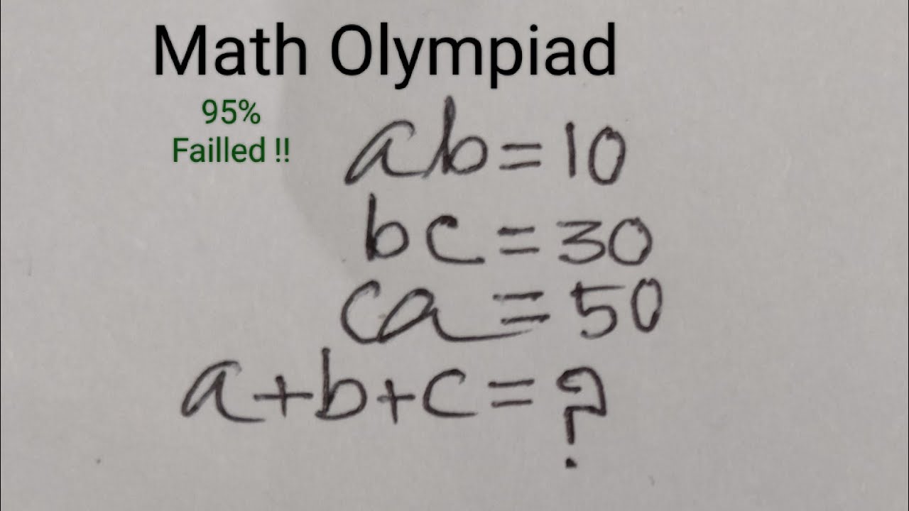 Germany//Can You Solve This ?//Math Olympiad. - YouTube