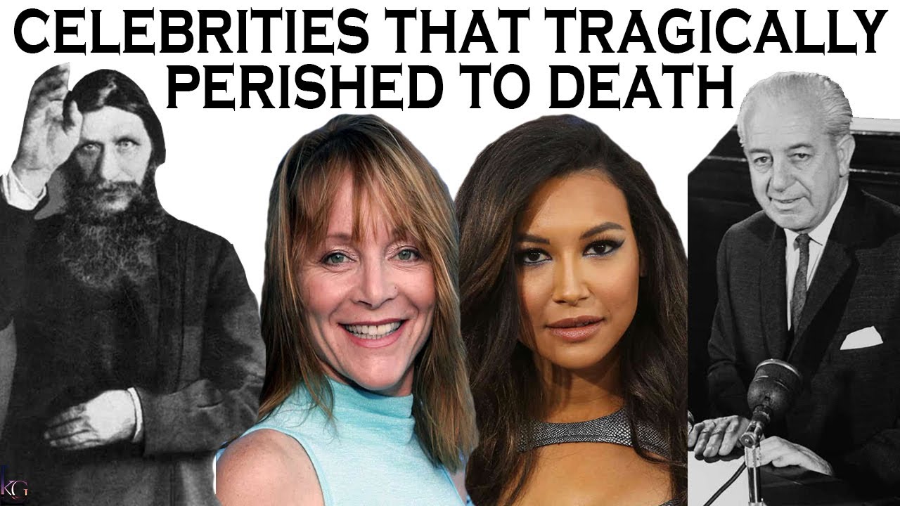 Celebrities that tragically drowned to death | Bright Lab | Famous ...