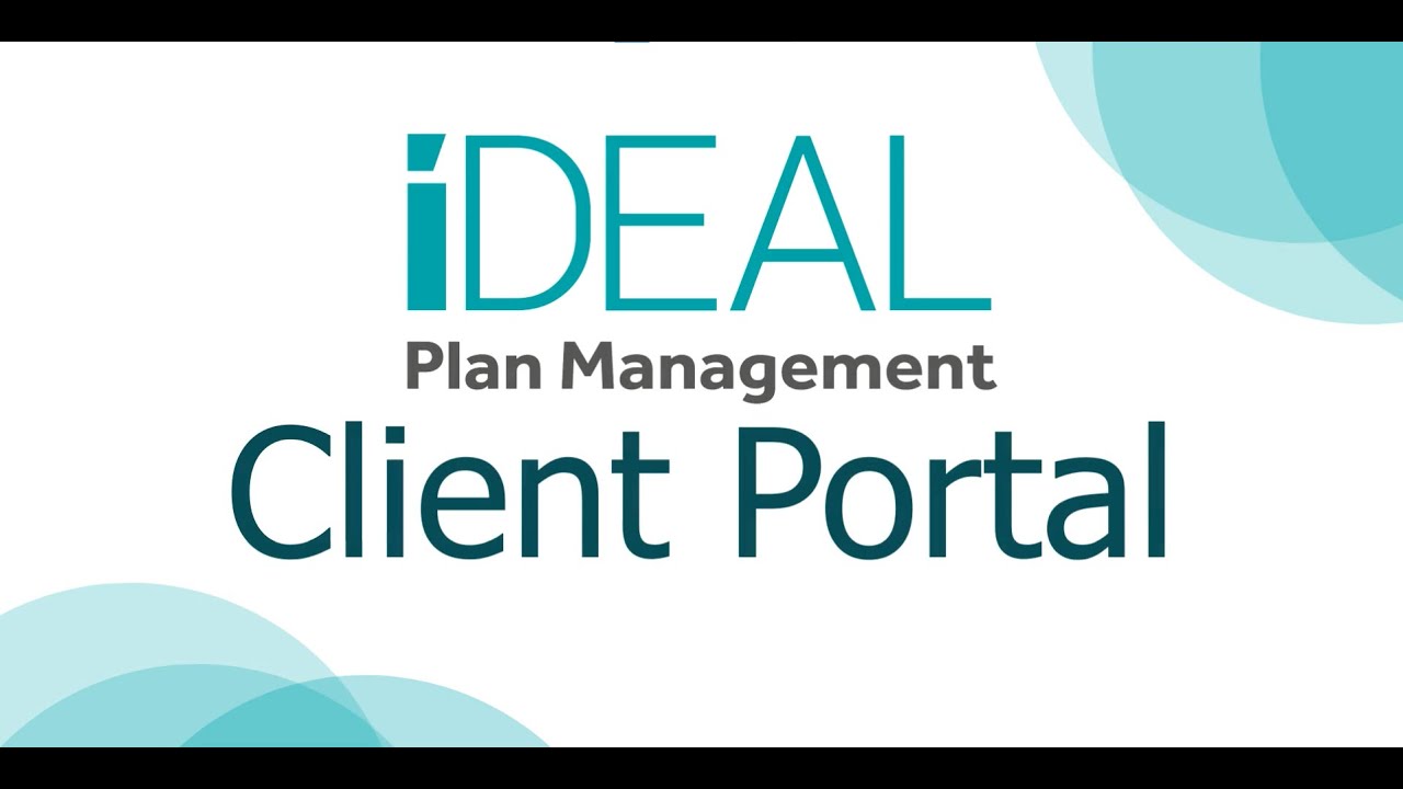 IDEAL Plan Management Client Portal - YouTube