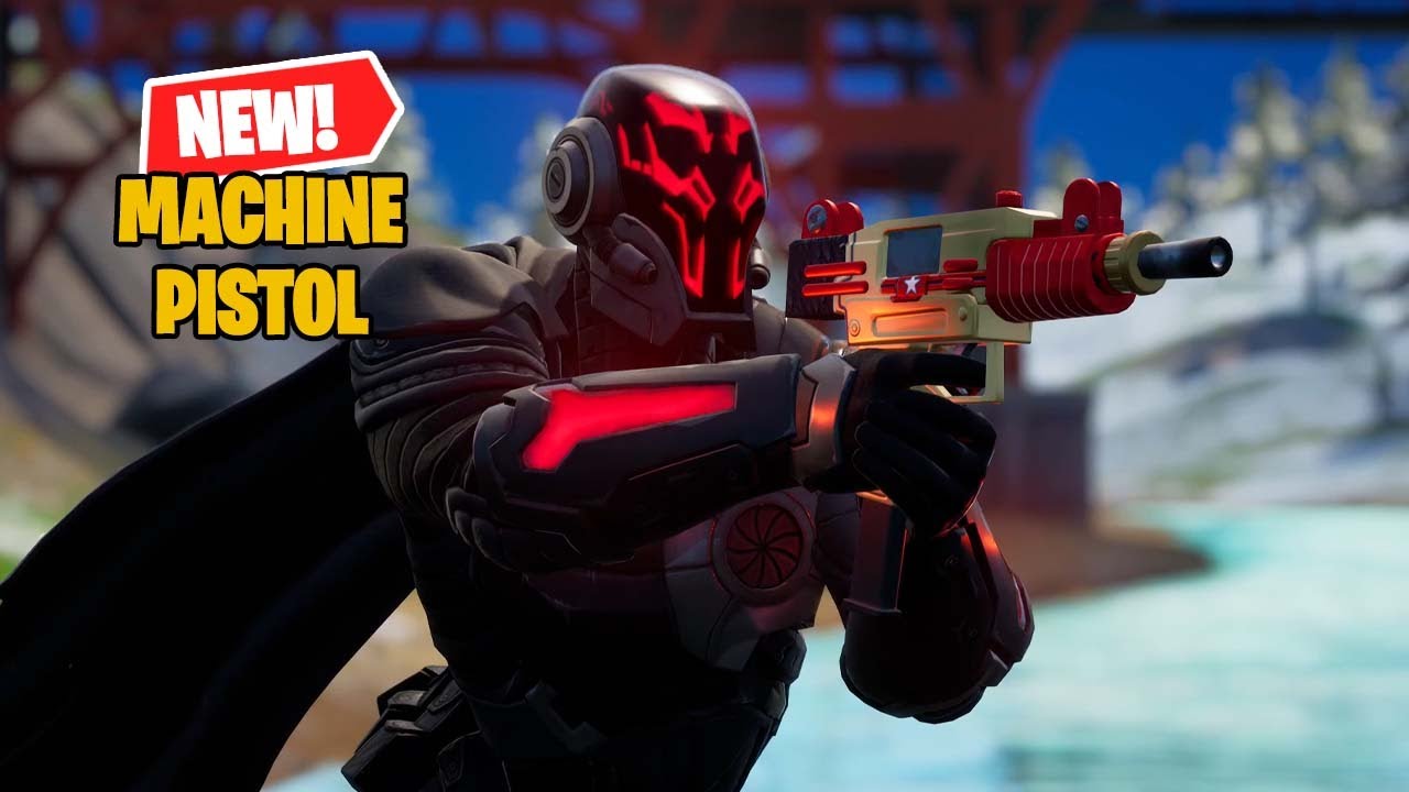 NEW Machine Pistol in Fortnite! - YouTube