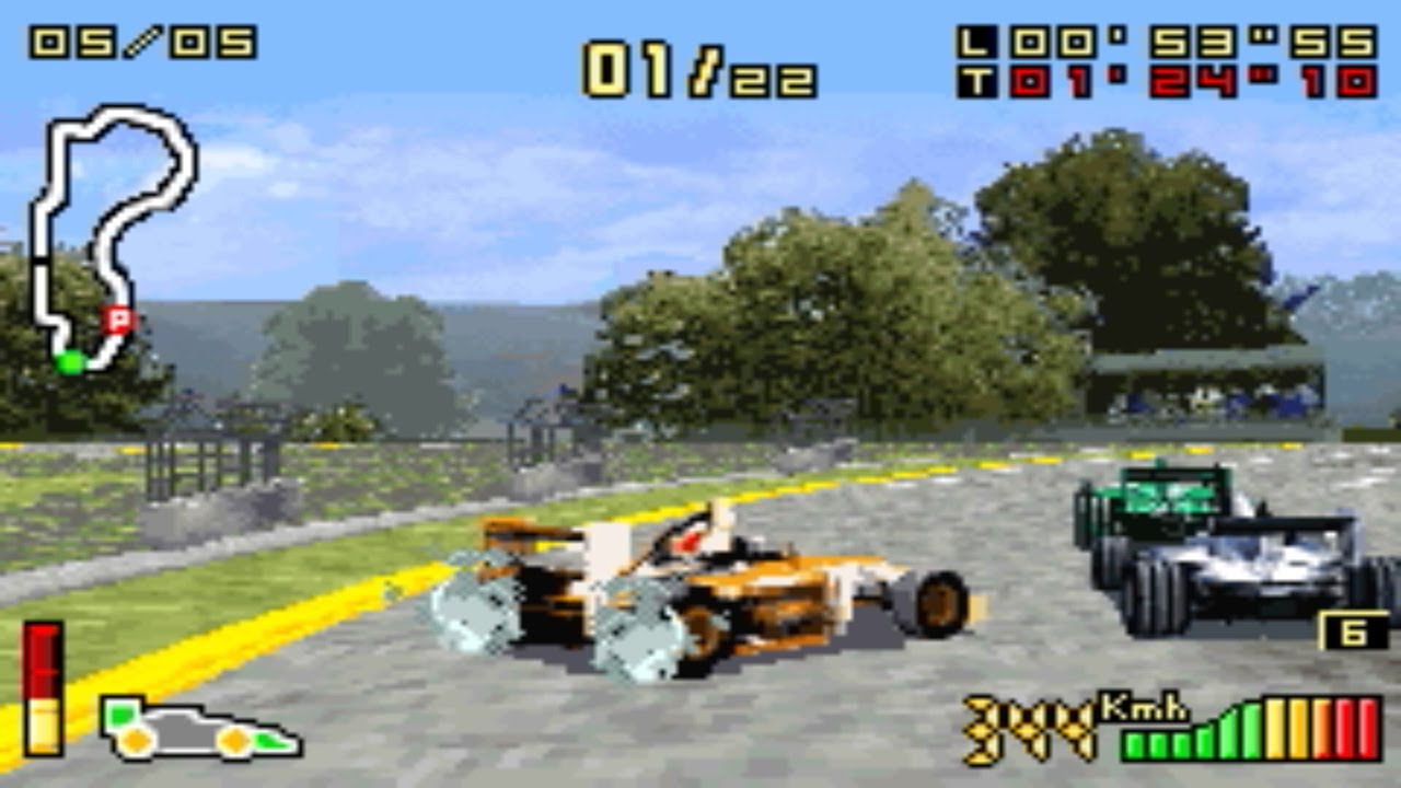 F1 2002 - Game Boy Advance - Season 2002 - Melbourne (Australia) - YouTube