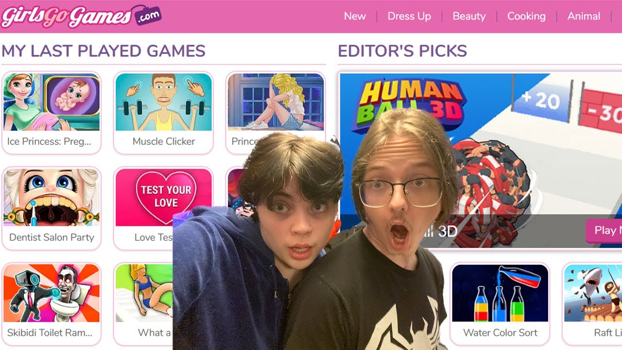 Conquering Girls Go Games - YouTube