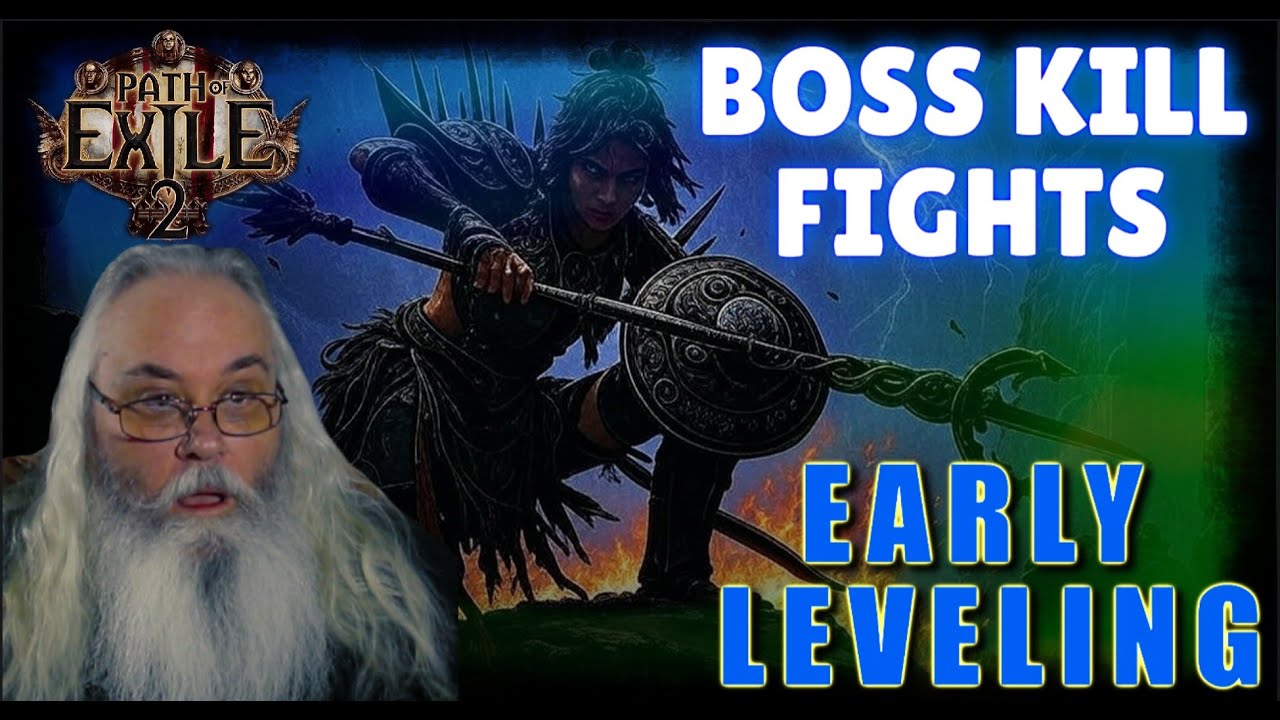 Huntress Gramps Boss Fight Highlights | POE2 Starter Build Hype! - YouTube