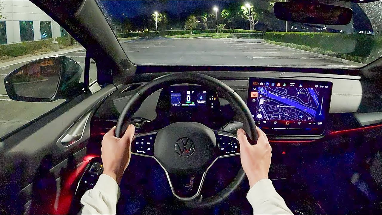 2024 Volkswagen ID.4 Pro S - POV Night Drive (Binaural Audio) - YouTube