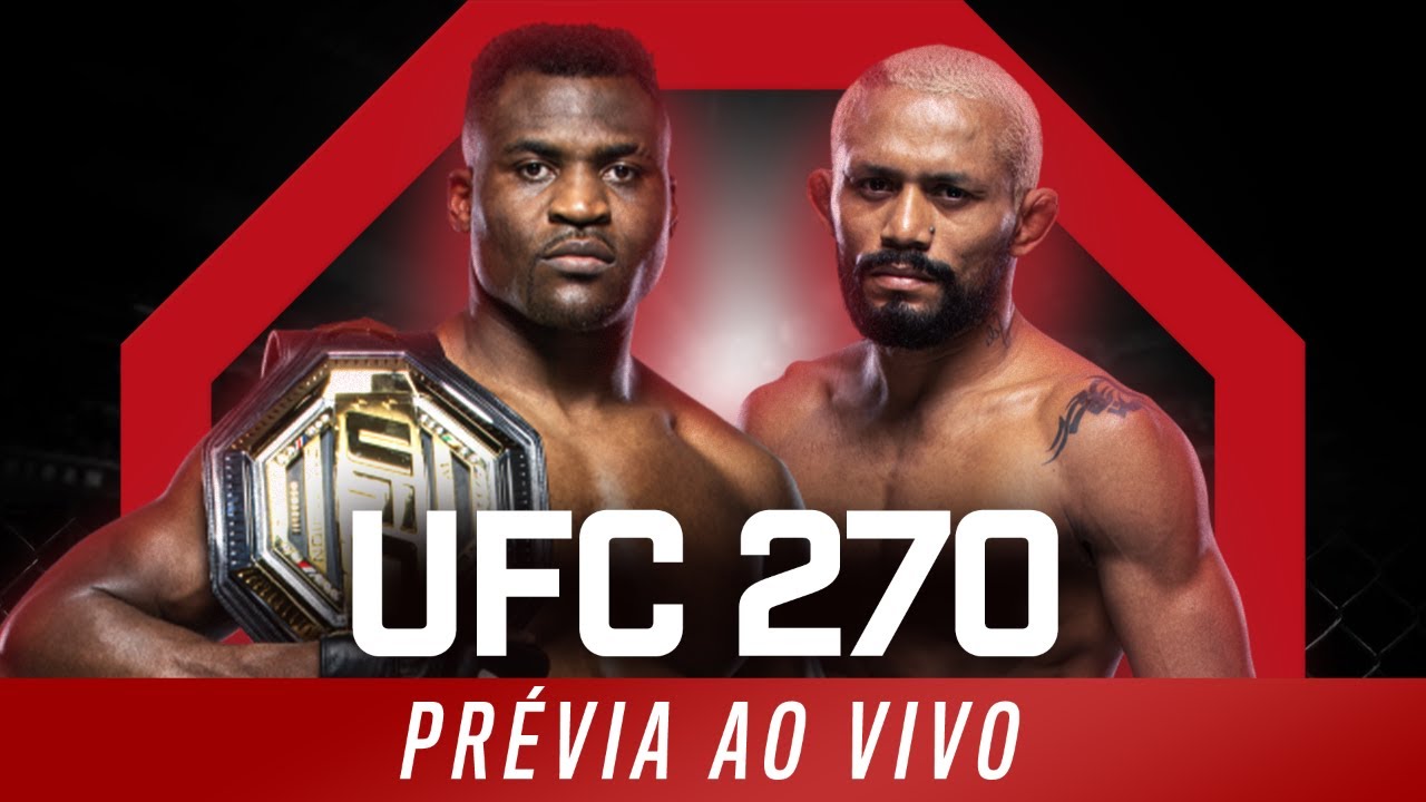 PRÉVIA DO UFC 270 #Live - YouTube