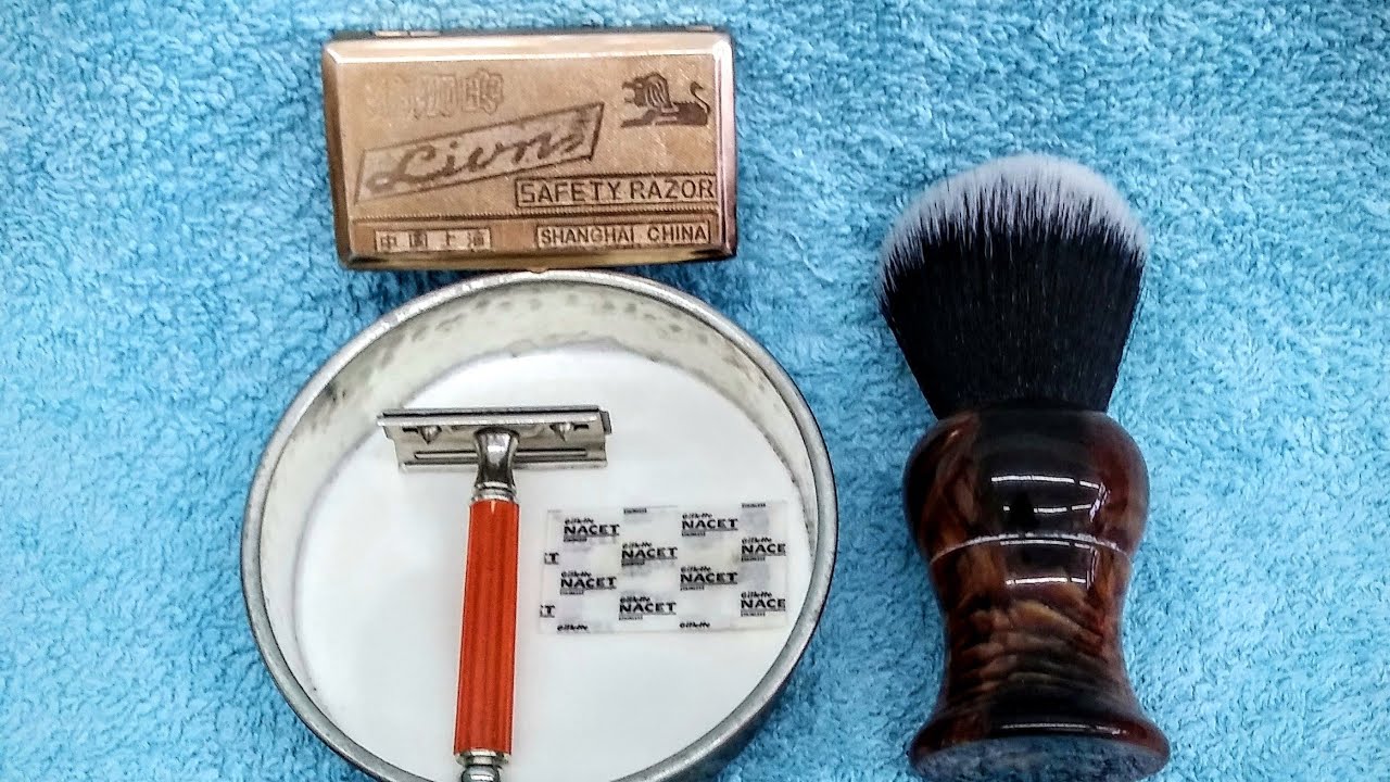 Vintage Chinese Shanghai Safety Razor - YouTube