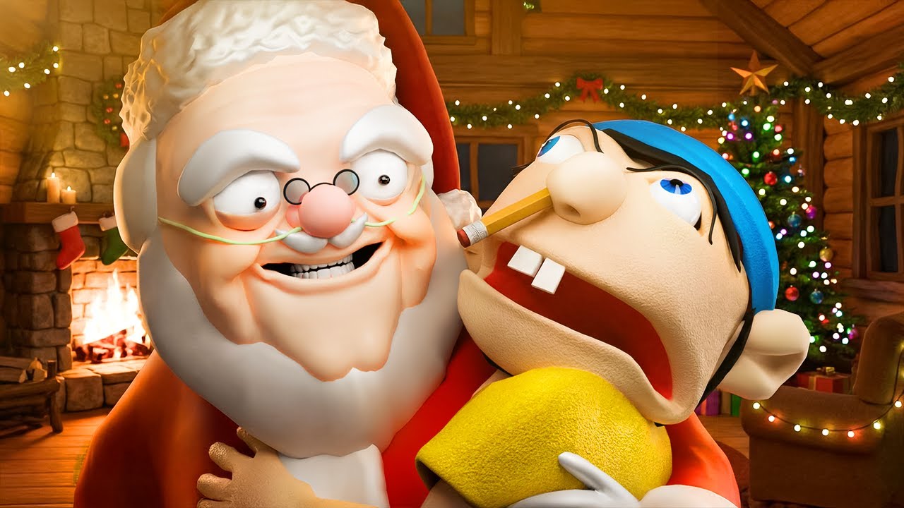 Jeffy Meets Santa Claus! - YouTube