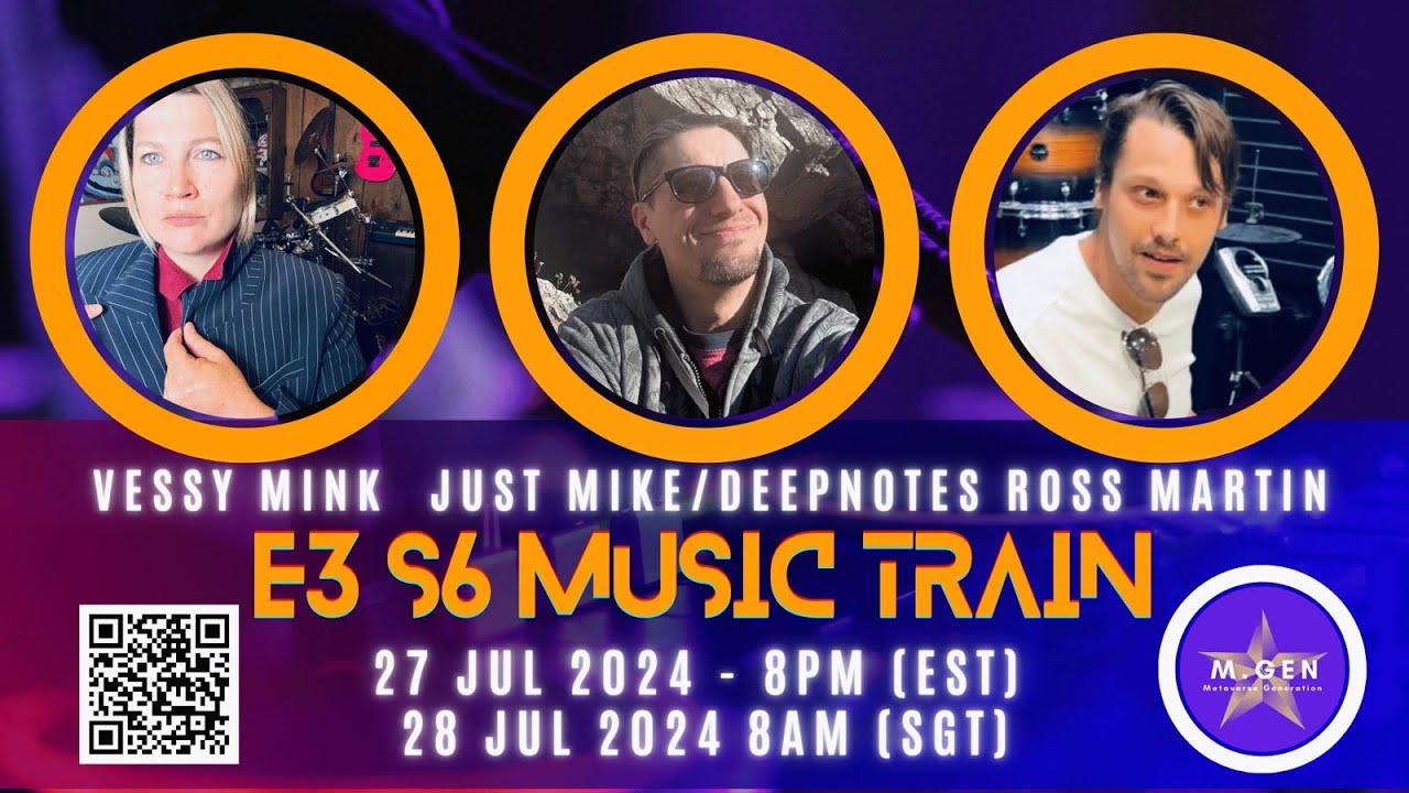 E3S6 MUSIC TRAIN WITH DEEP NOTES JUST MIKE & SINGER/SONGWRITER ROSS ...
