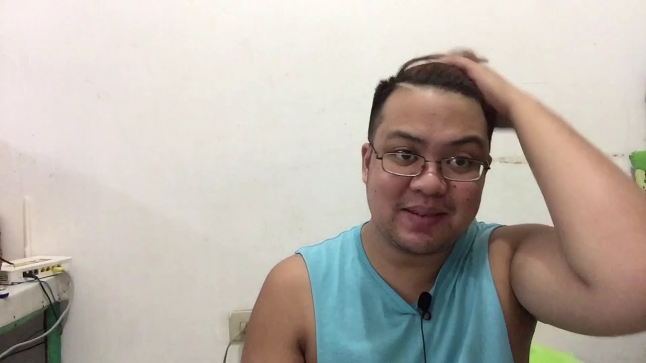 HAIR CUT PLUS HAIR DYE - YouTube