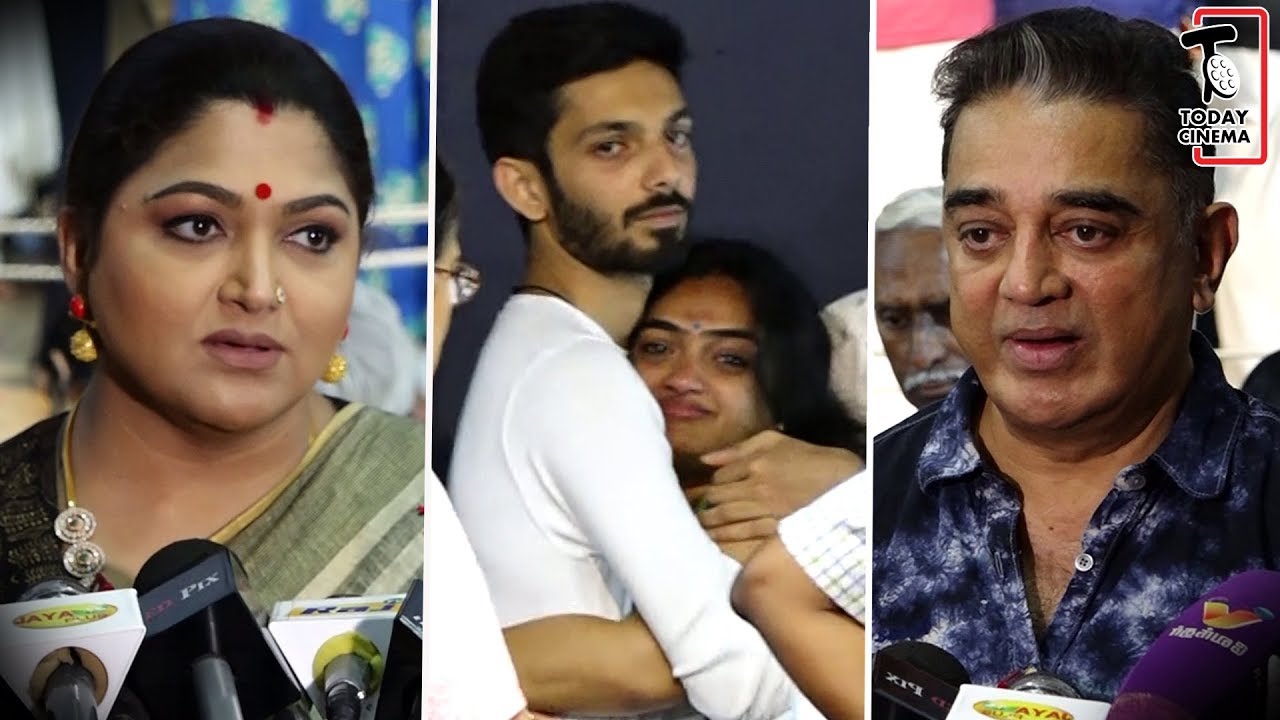 Rajini | Kamal | Radhika | Kushboo | Anirudh | Vivek | RIP Mrs YGP ...