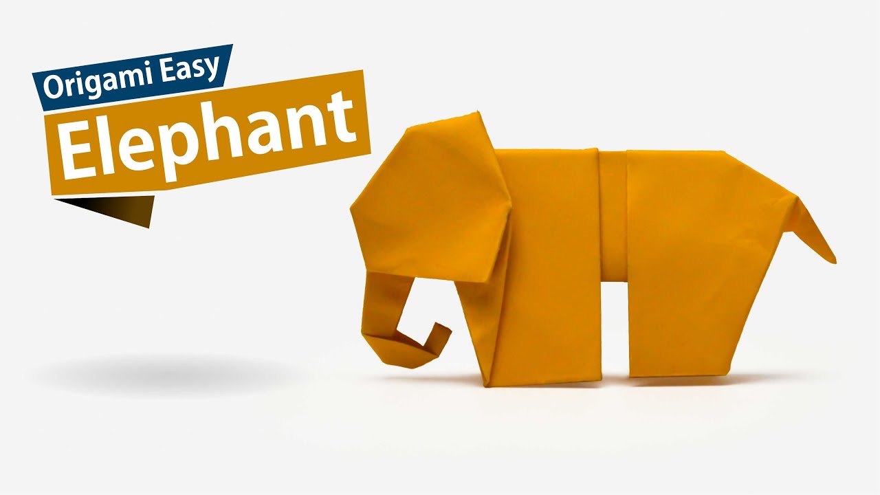 Origami Elephant Tutorial - YouTube