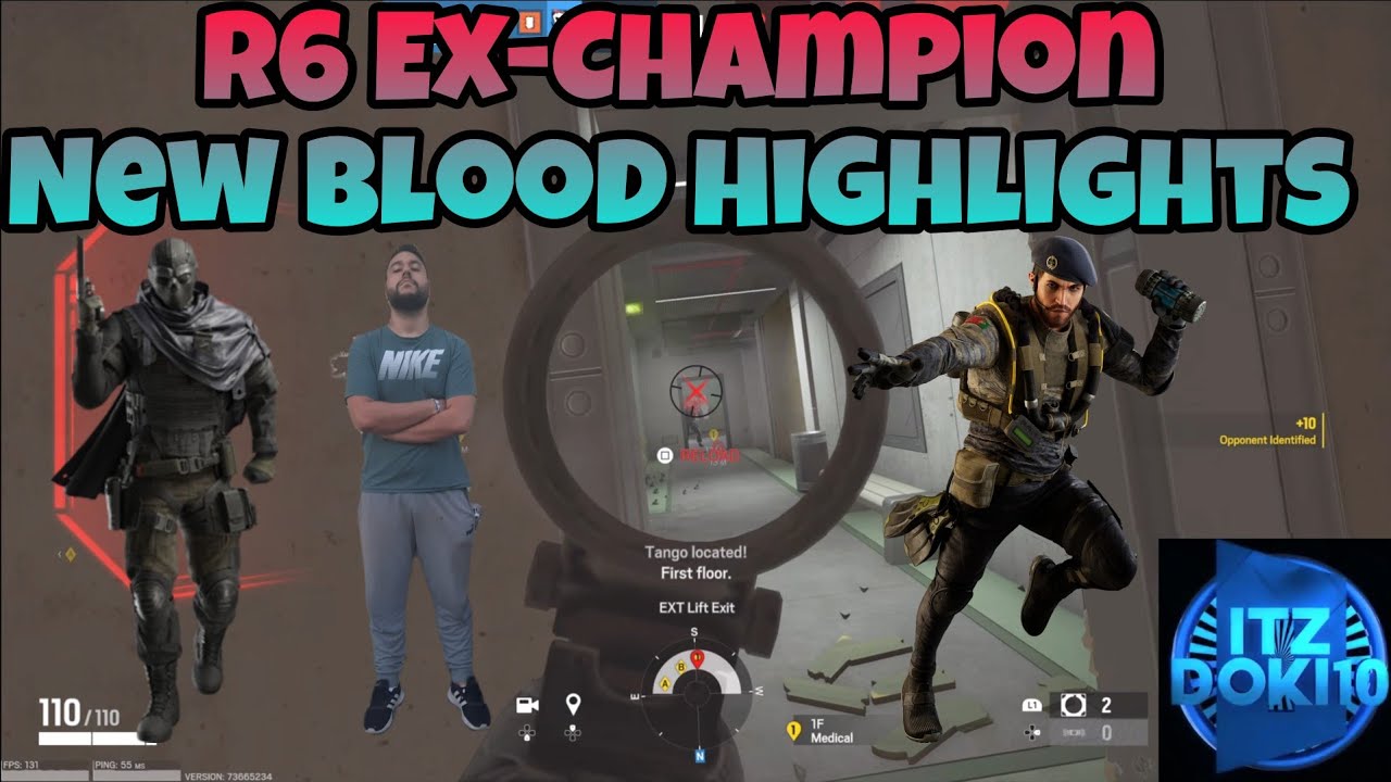 Rainbow Six Siege New Blood Ranked Highlights | Deimos, Tubarão and ...