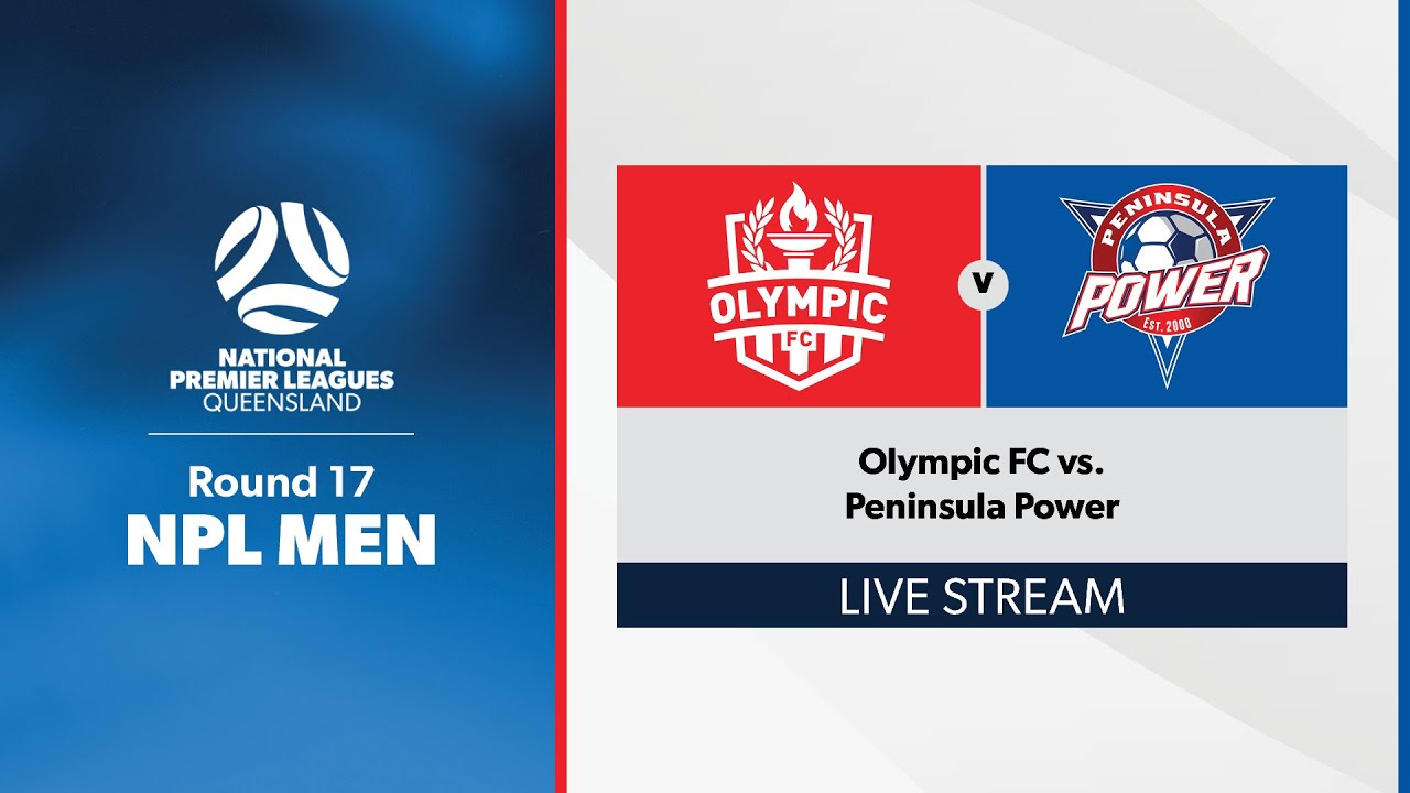 NPL Men Round 17 - Olympic FC vs. Peninsula Power - YouTube