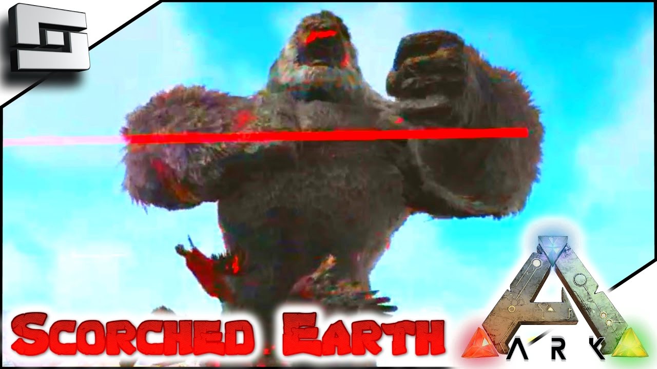 MODDED ARK: Scorched Earth - SAVAGE MEGAPITHECUS! E15 ( Ark Survival ...