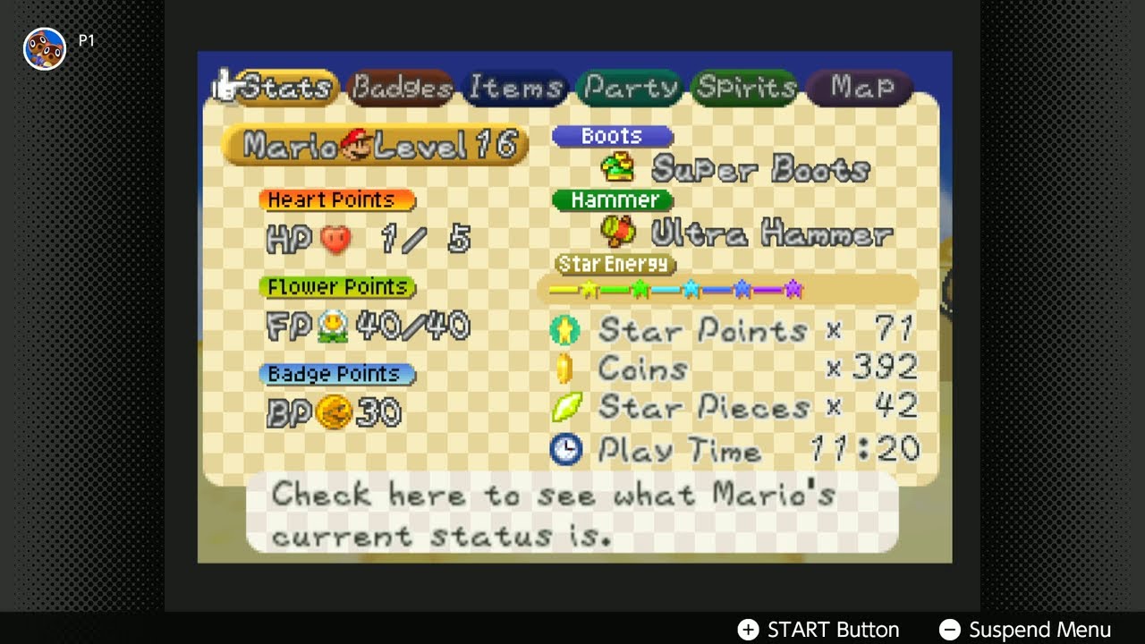 Paper Mario (N64) - Peril Mario (Chapter 6) - YouTube