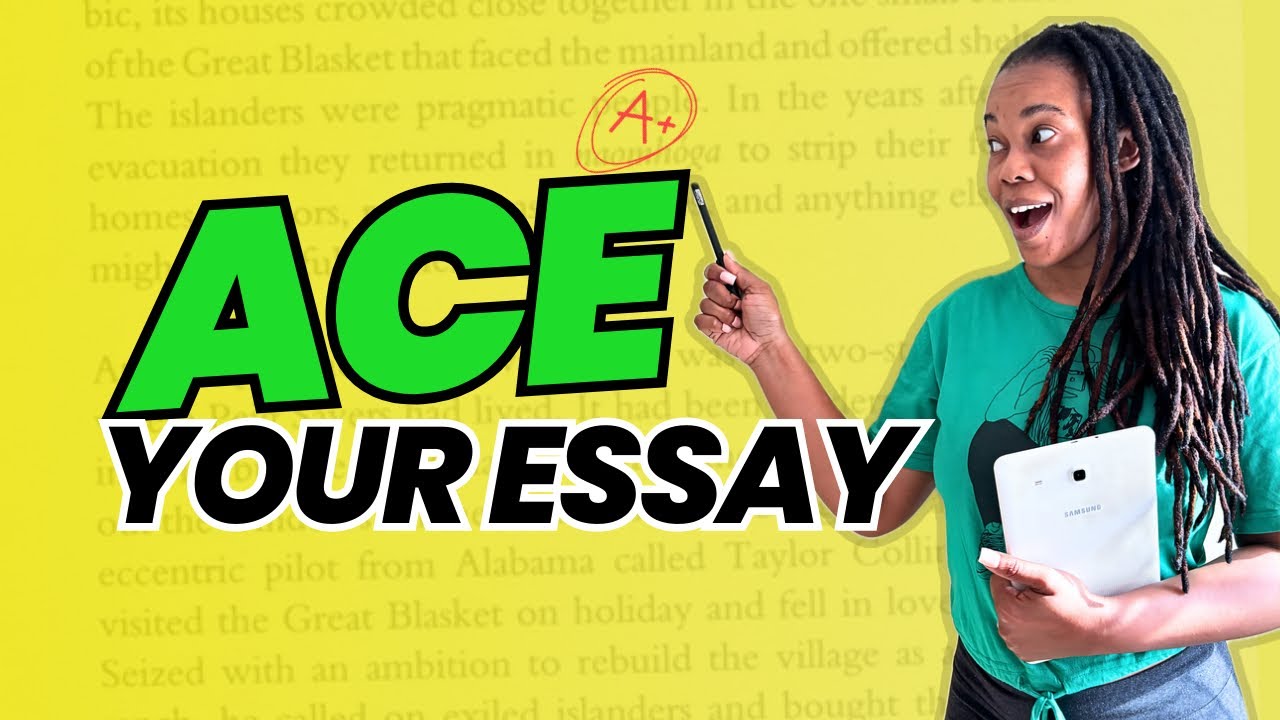Ace Your Essays : Step-by-Step Guide to Writing A+ Papers - YouTube