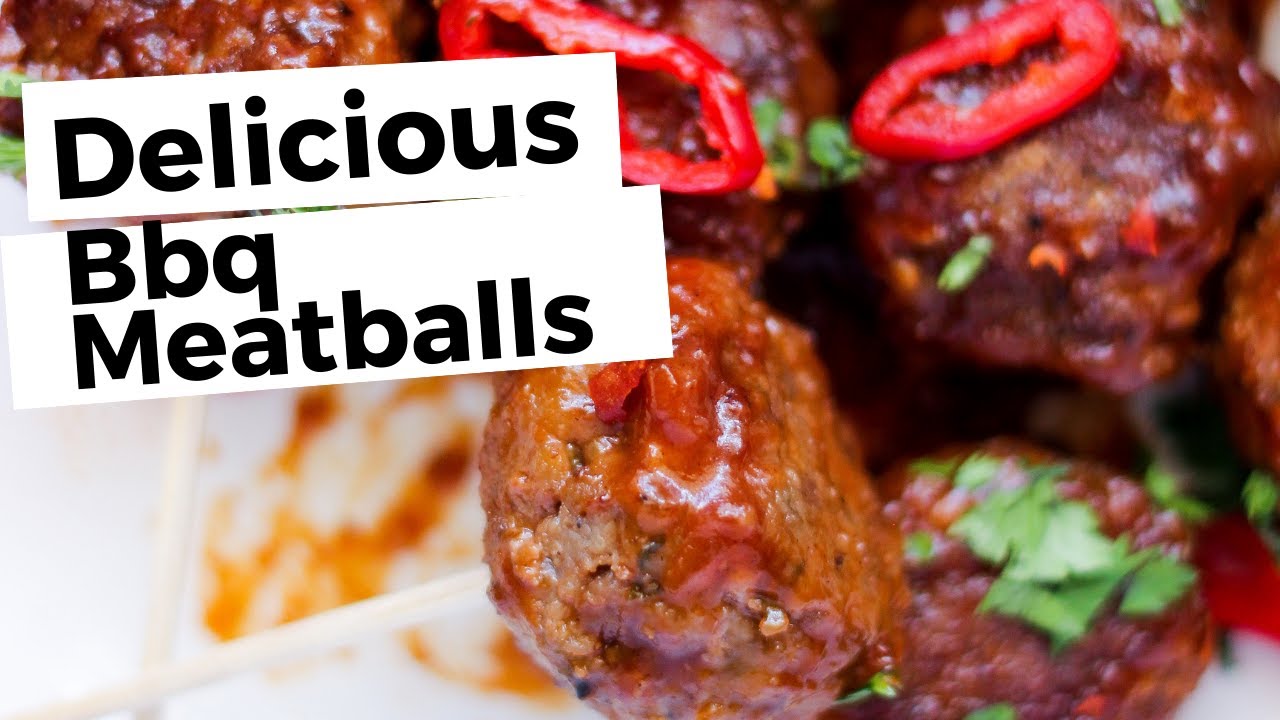 Bomb Barbecue Meat balls You Should Be Making | Miss Mandi Throwdown ...