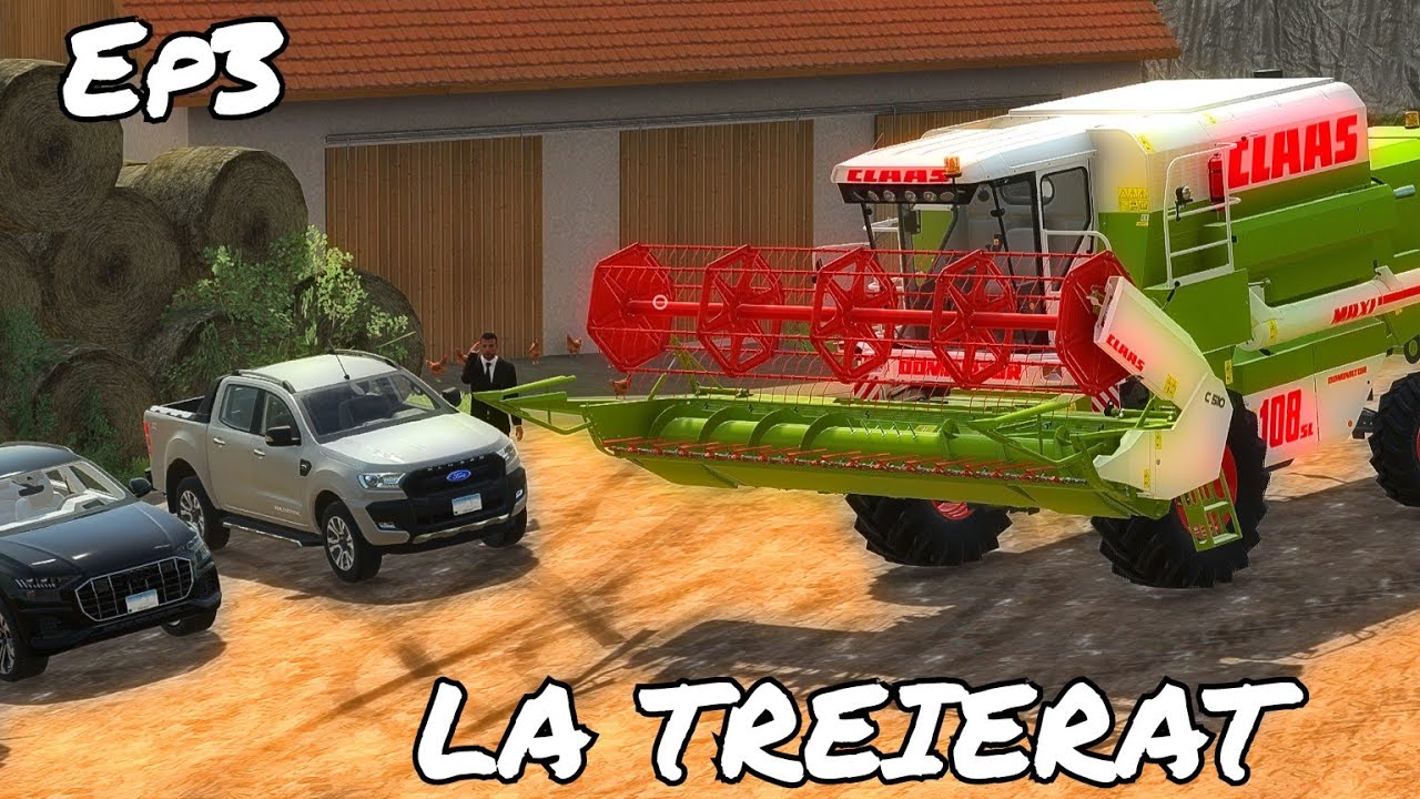 HORIA MITOC///AM ÎNCEPUT TREIERATUL-[Ep3]-Farming Simulator 22 - YouTube