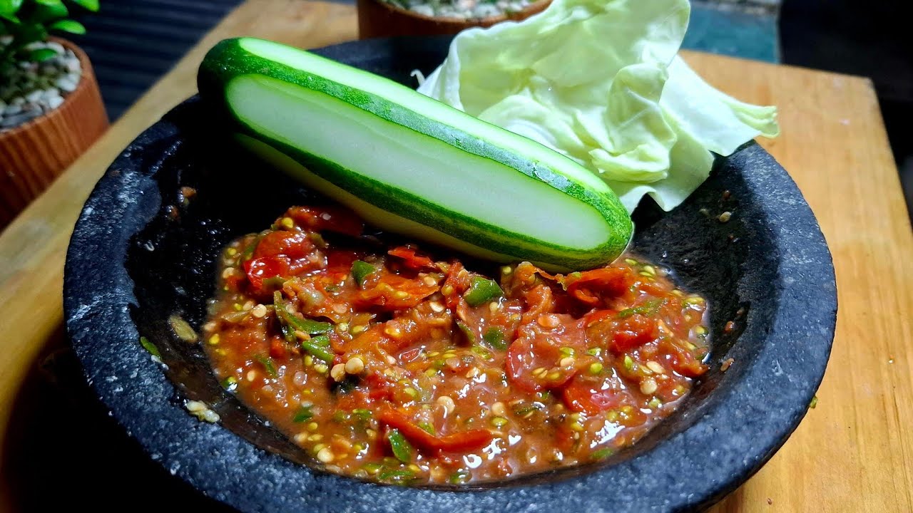 Resep sambal Rampai khas Lampung #bundaalfi - YouTube