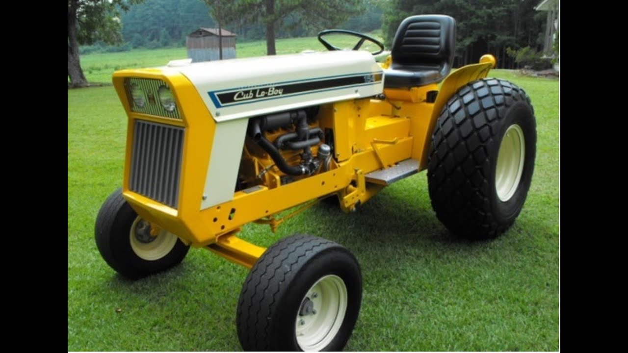 002 - Cub Low Boy 154 gets an electronic ignition - YouTube