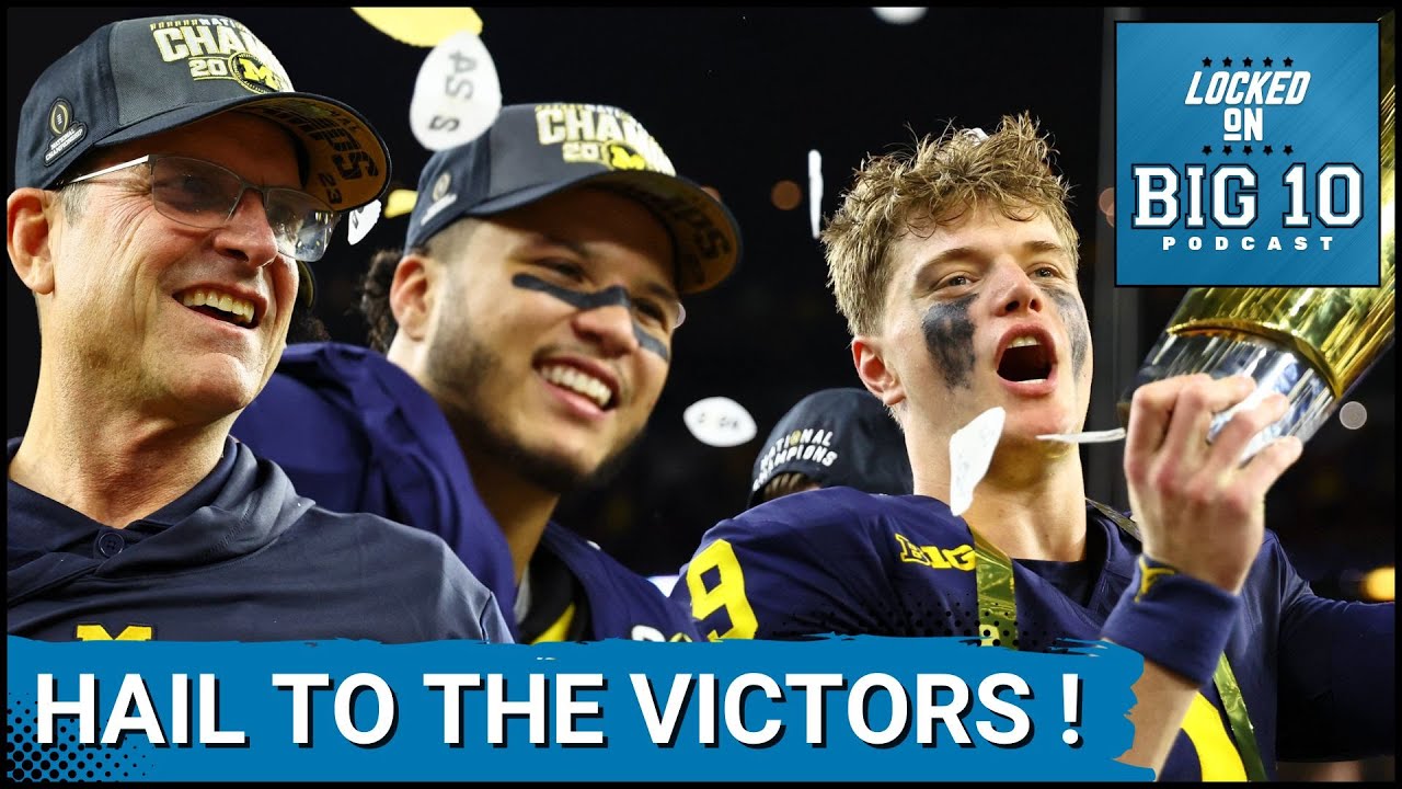 Michigan Wolverines Win Title; Jim Harbaugh's Next Move - YouTube