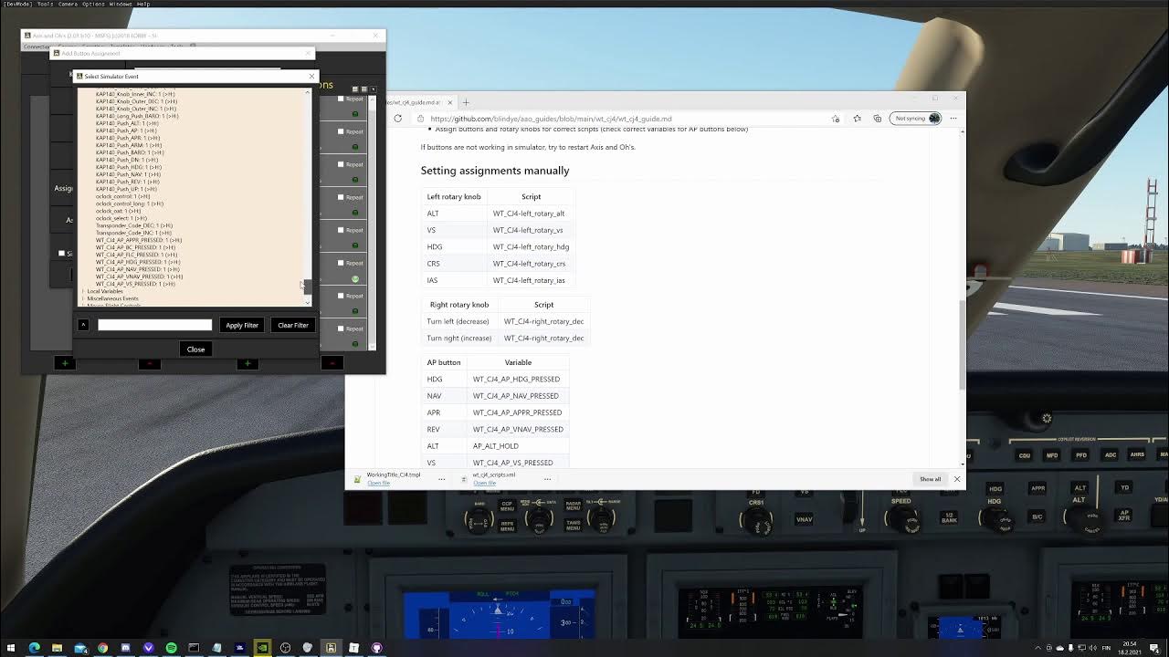 AAO Tutorial for Working Title CJ4 [MSFS 2020] - YouTube