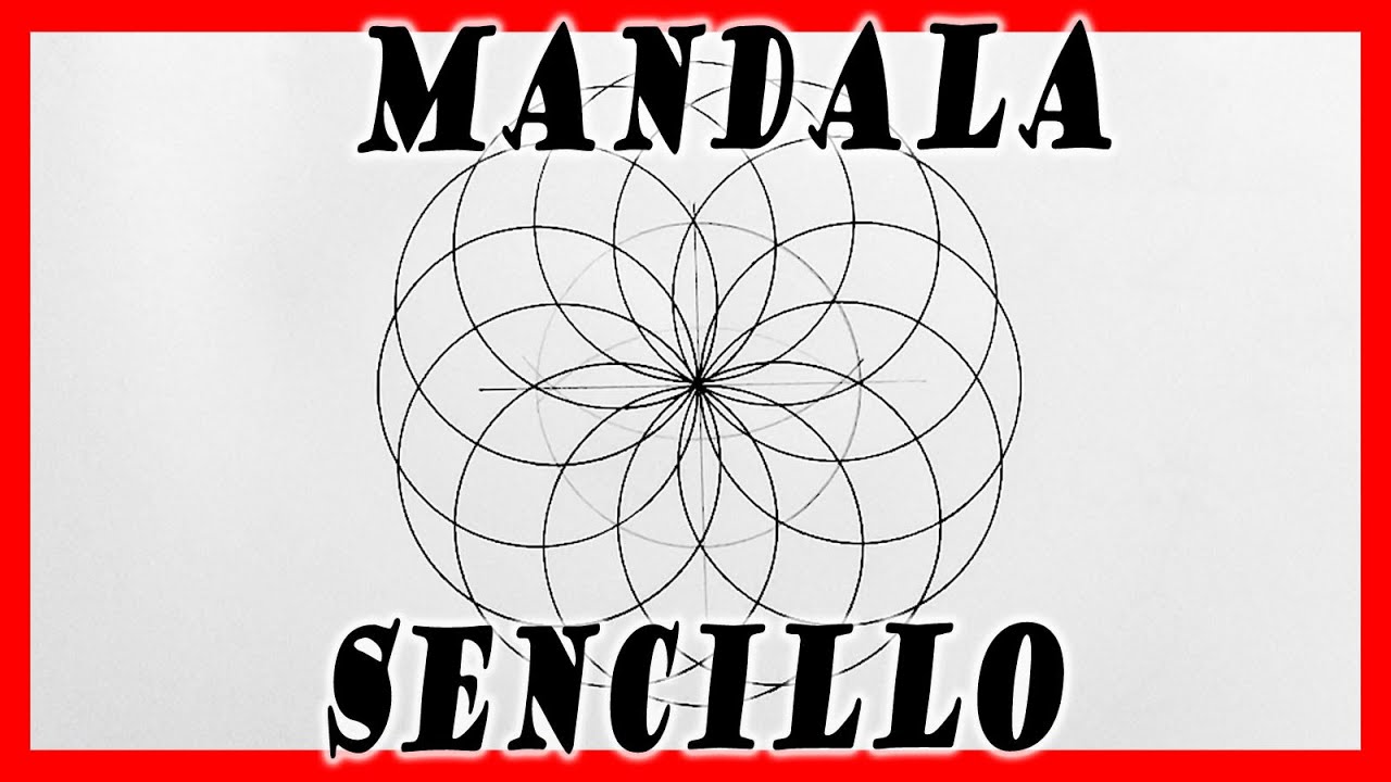 ️ Como hacer un MANDALA sencillo paso a paso | Disfruta con la ...