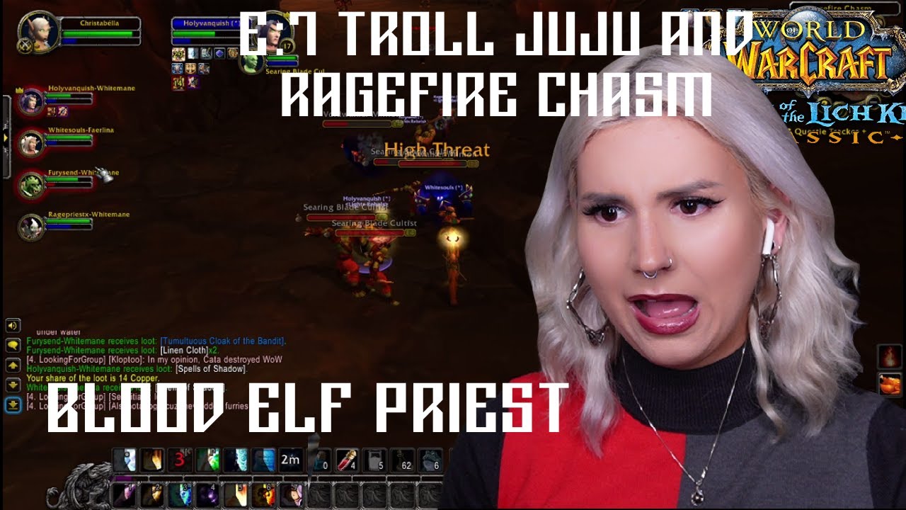 World of Warcraft(WrathClassic)-E7: Troll juju and Ragefire Chasm Blood ...