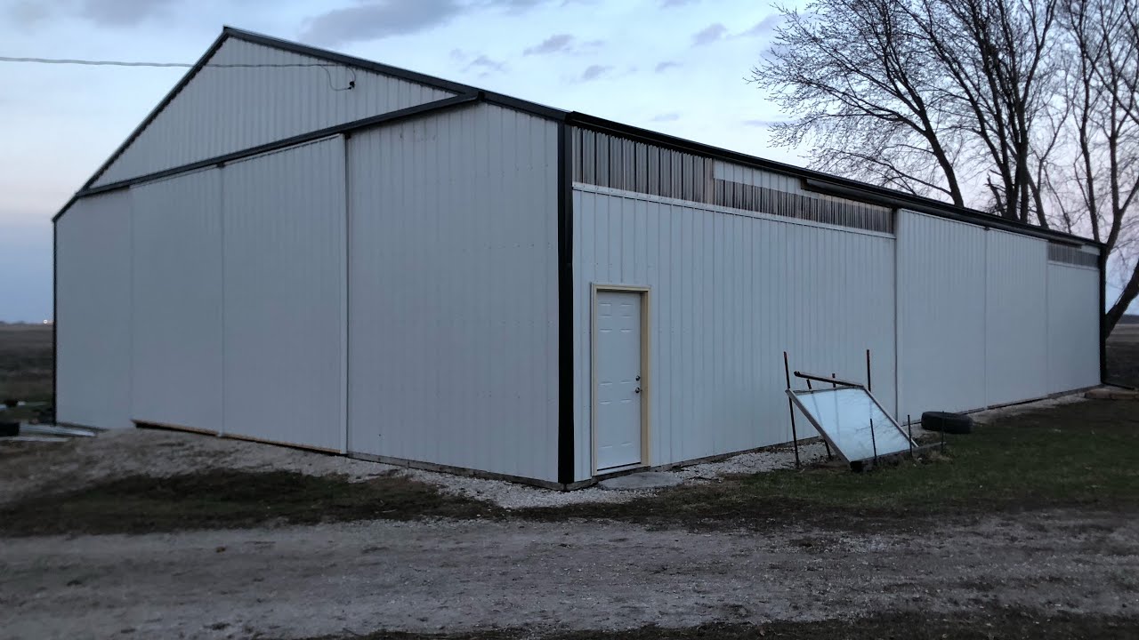 Machine shed rebuild highlight reel - YouTube