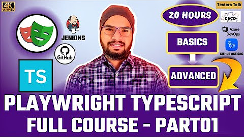 Learn Complete Playwright in 20 Hours | Playwright Tutorials For Beginners - YouTube