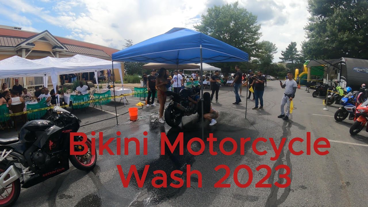 Bikini Motorcycle Wash 2023 - YouTube