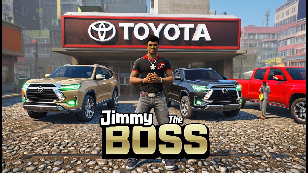 JIMMY THE BOSS | TOYOTA REVO SHIPMENT | GTA 5 DAILY LIFE DUMMBYT - YouTube
